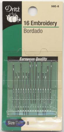 Prym Dritz Embroidery / Crewel Needle Size 8 16ct – Treasures Three