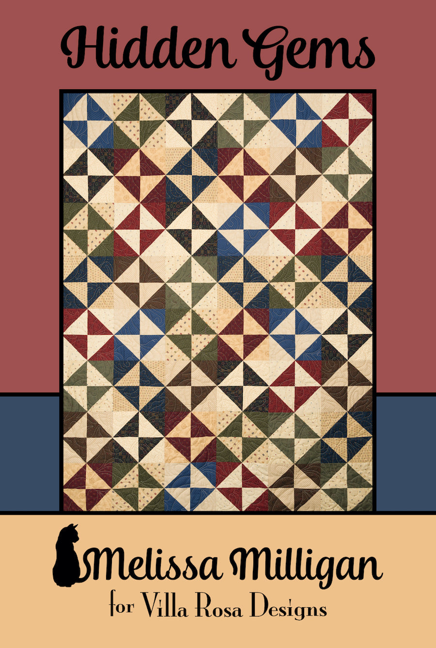 Hidden Gems PDF Quilt Pattern by Villa Rosa Designs – Treasures Three